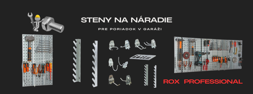 Stena na náradie kovová RoX Professional